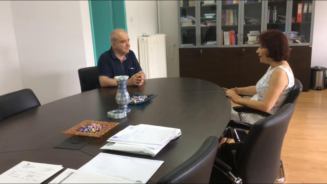 Η υποψήφια Βουλευτής της ΝΔ Παρασκευή Βρυζίδου, επισκέφθηκε το τμήμα ...